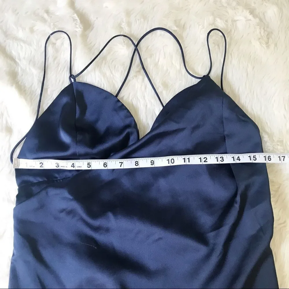 The Jetset Diaries | Dresses | The Jetset Diaries Mini Satin Slip Dress ...